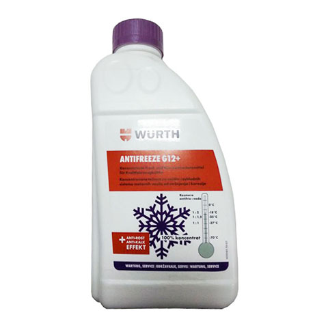ANTIFRIZ WURTH LONG LIFE G12+ 100% 1/1