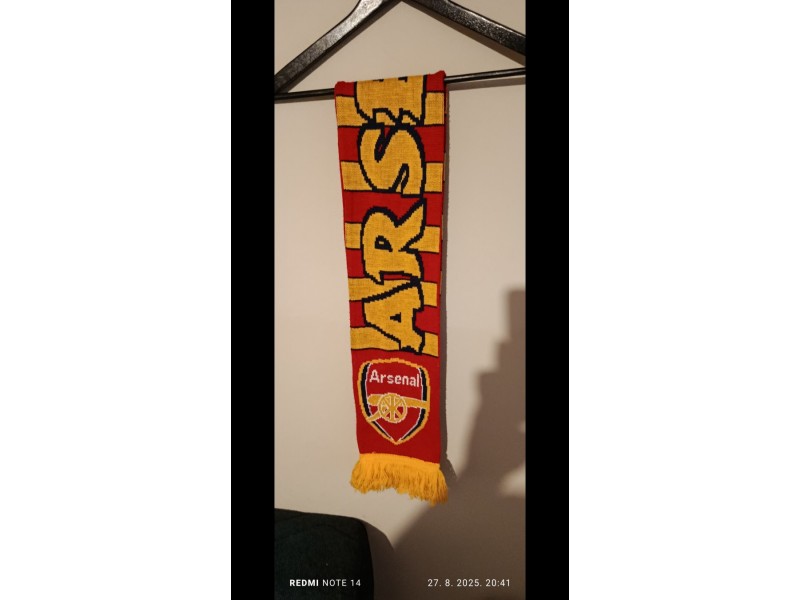 Dvostrani retro šal FK Arsenal