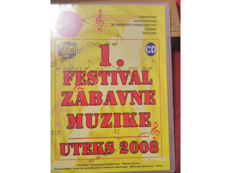 UTEKS - 1. FESTIVAL zabavne muzike (2008)