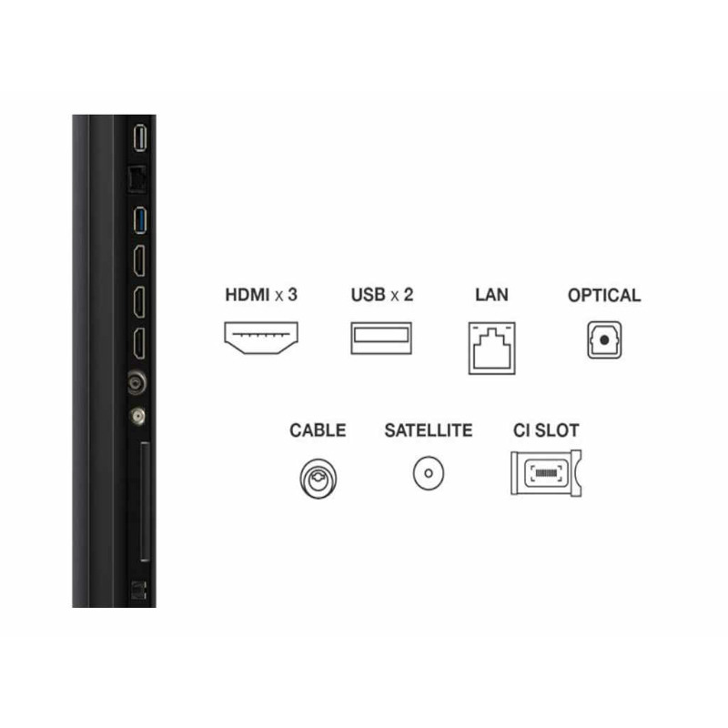 Televizor TCL 65C6KS/MiniLED/65″/4K/60Hz/Google TV/crna