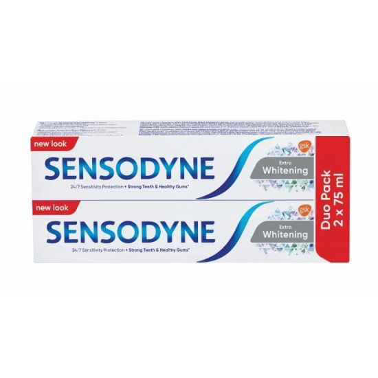 Sensodyne Extra whitening pasta za zube 75ml duo pack
