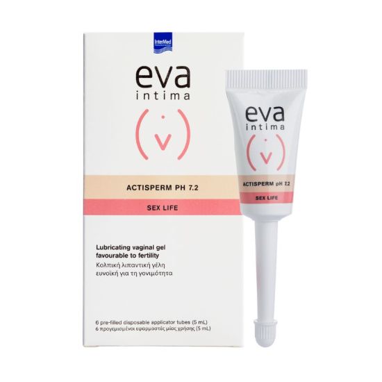 Eva Intima Actisperm pH 7.2 vaginalni gel 6x5ml