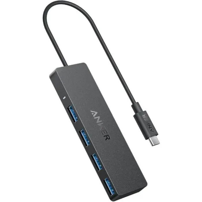 Anker USB-C HUB USB-C Data Hub (4-u-1, 5Gbps) Crna A8309G11
