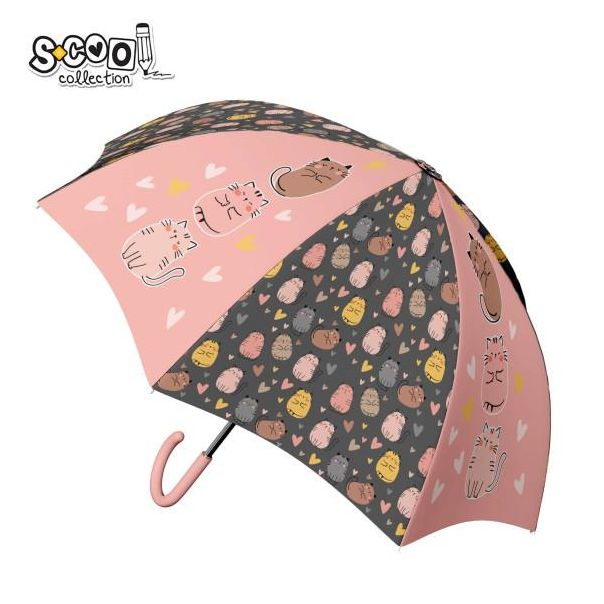 S-COOL Dečiji kišobran fi 48,5cm pvc auto open sc2675