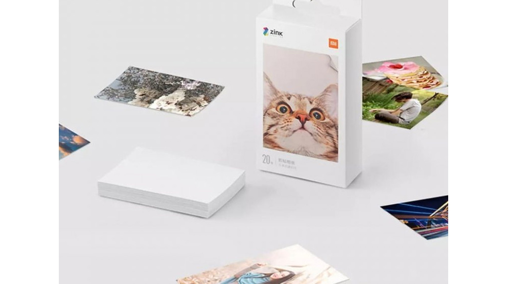 Mi Portable Photo Printer Paper (2x3 inch, 20 sheets)