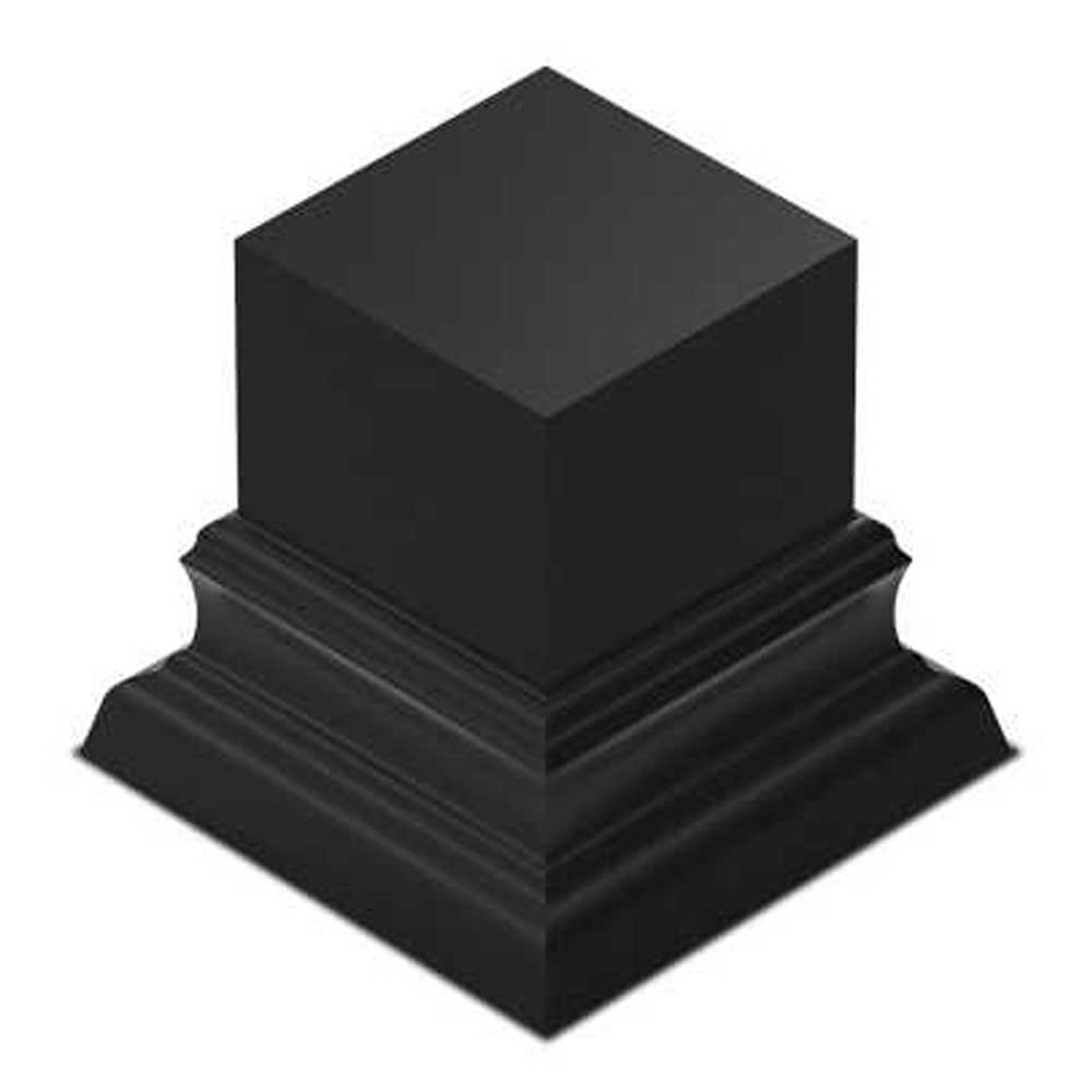 Pedestal DM - Black Display Block Plinth 3x3cm