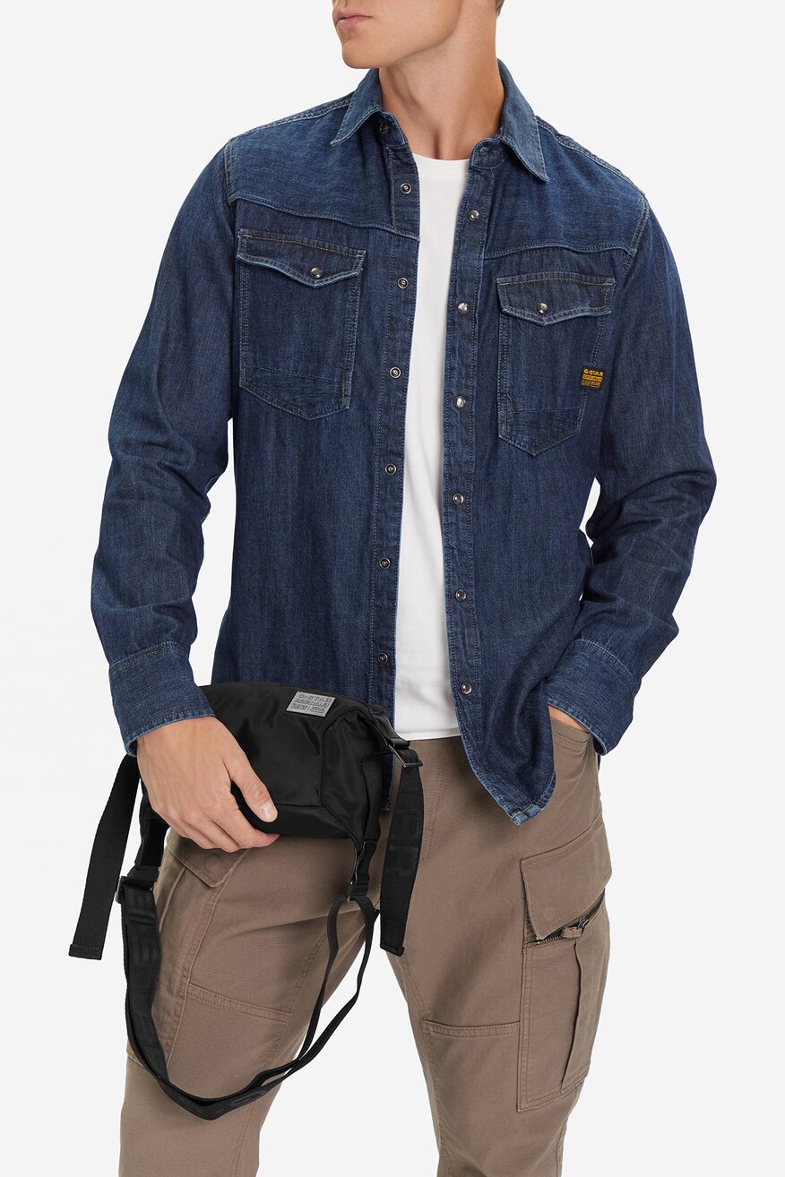 Muška torba G-STAR RAW CRNA
