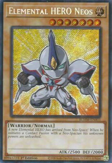 Elemental HERO Neos - BLMM-EN003 - Secret Rare 1st Edition