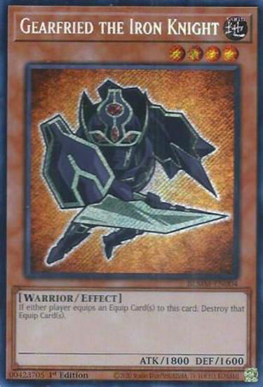 Gearfried the Iron Knight - BLMM-EN004 - Secret Rare 1st Edition