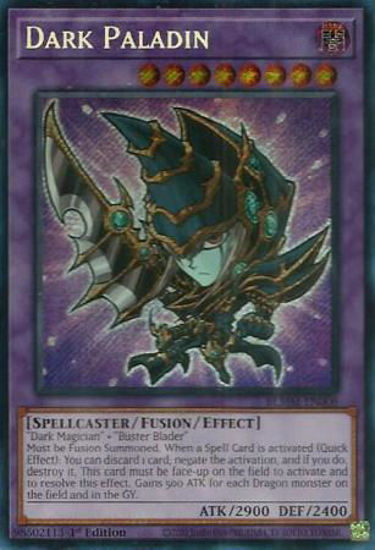 Dark Paladin - BLMM-EN008 - Secret Rare 1st Edition
