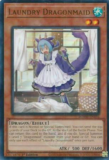 Laundry Dragonmaid - BLMM-EN056 - Ultra Rare 1st Edition