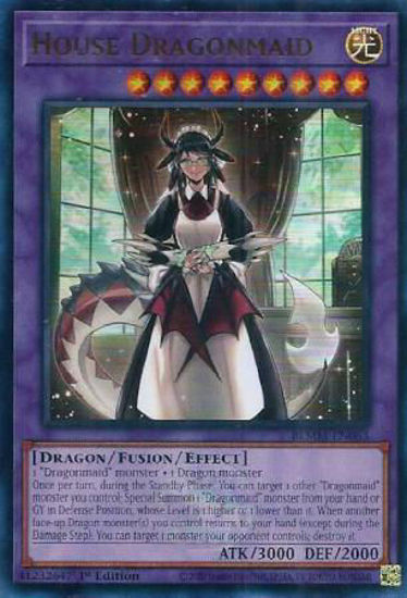 House Dragonmaid - BLMM-EN063 - Ultra Rare 1st Edition