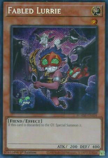 Fabled Lurrie - BLMM-EN104 - Secret Rare 1st Edition