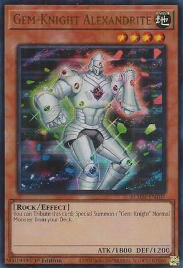 Gem-Knight Alexandrite - BLMM-EN107 - Ultra Rare 1st Edition