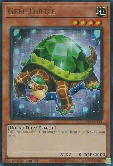 Gem-Turtle - BLMM-EN111 - Ultra Rare 1st Edition