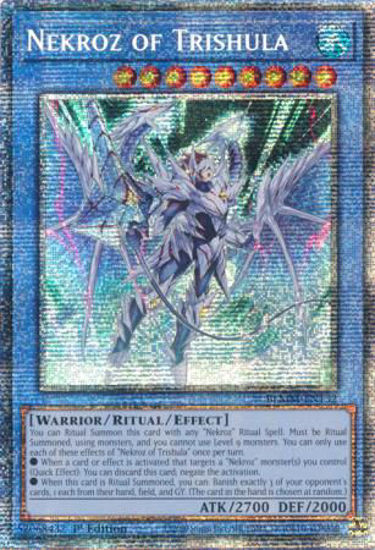 Nekroz of Trishula - BLMM-EN132 - Starlight Rare 1st Edition