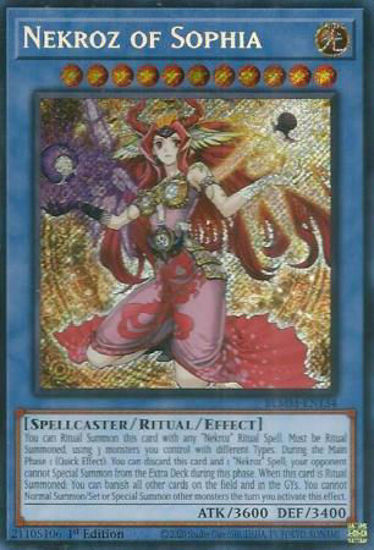 Nekroz of Sophia - BLMM-EN134 - Secret Rare 1st Edition