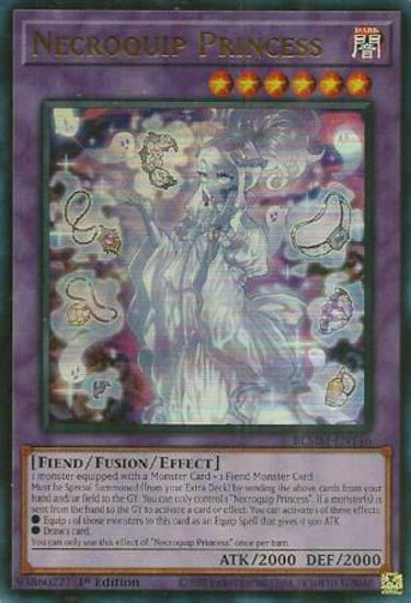 Necroquip Princess - BLMM-EN146 - Ultra Rare 1st Edition