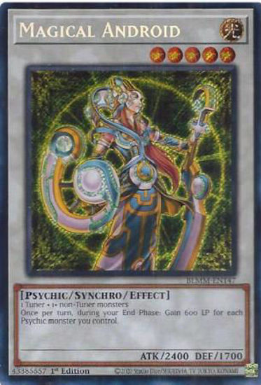 Magical Android - BLMM-EN147 - Secret Rare 1st Edition