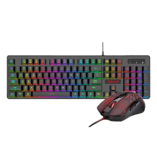 Redragon 2 in 1 Combo S107 K512-RGB Keyboard & Wired Mouse