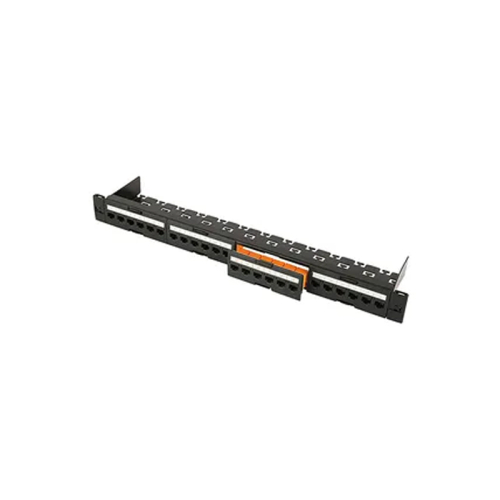 Pec panel 19 inča, Cat.6a, UTP, 24xRJ45, LSA, 1U