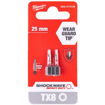 Milwaukee bitovi TX8x25m set 2/1 4932471568