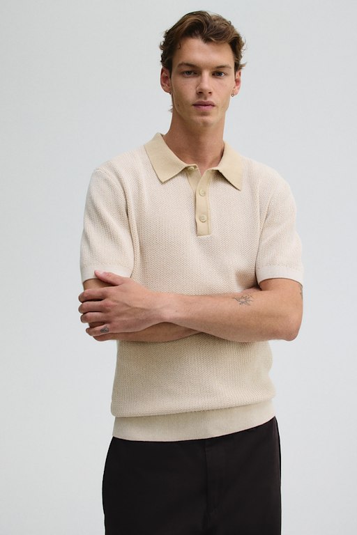 PLETENA POLO MAJICA REGULAR FIT