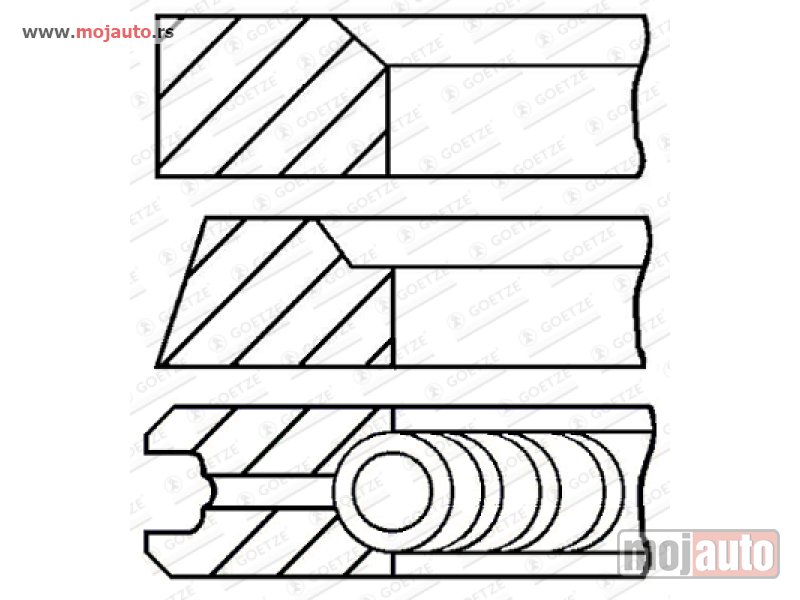 Mazda 6 2.0D Karike STD 02-07, NOVO