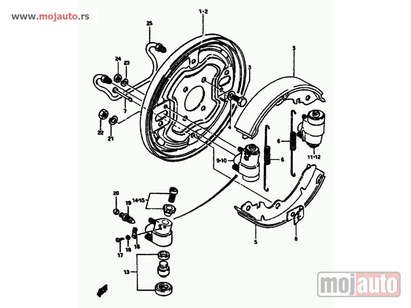 Susuki Smuraj SJ410 1.0B Set Opruga Prednjih Paknova 81-91,NOVO