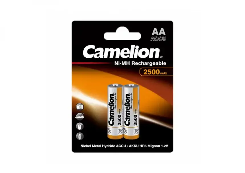 Camelion punjive baterije AA 2500 mAh CAM-NH-AA2500/BP2