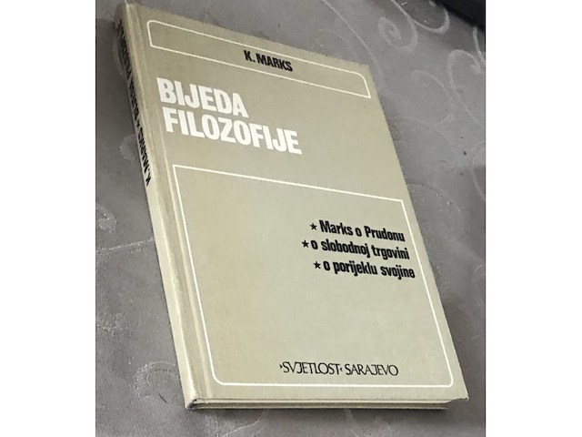 Bijeda filozofije-Karl Marks