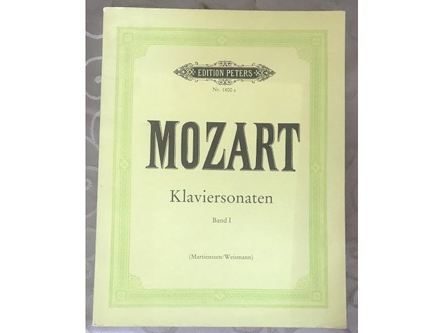 Klaviersonaten band 1-Mozart