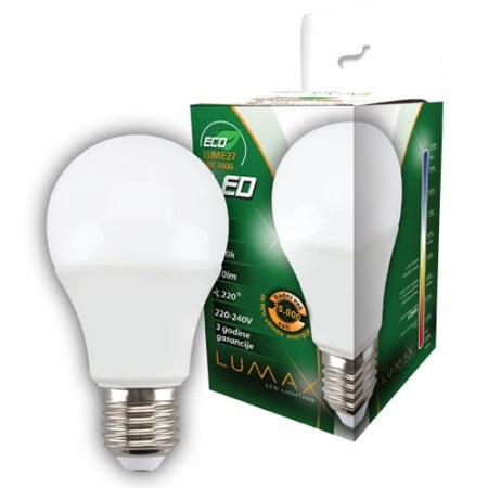 Lumax sijalica LED eco light LUME27-9W 3000K 810 lm ( 005177 )