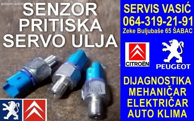 SENZOR PRITISKA SERVO ULJA PEŽO CITROEN PEUGEOT