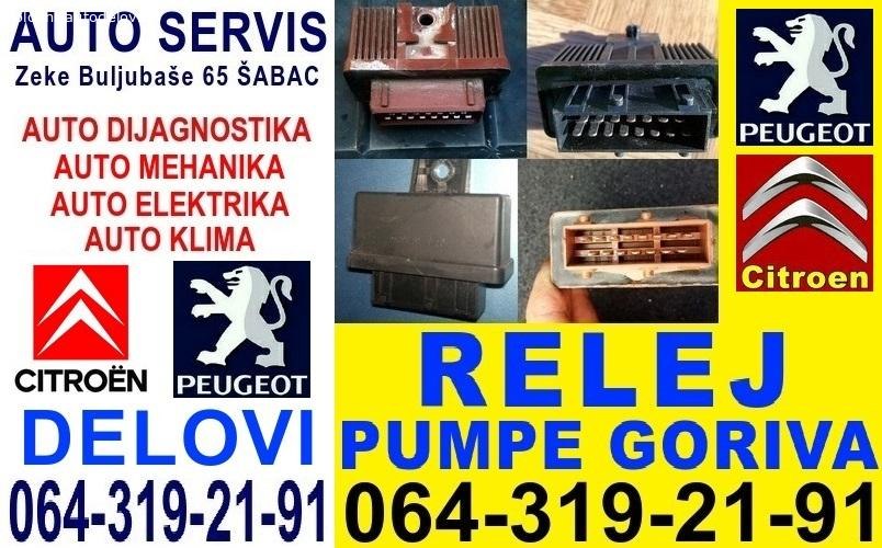 RELEJ PUMPE GORIVA PEŽO CITROEN PEUGEOT