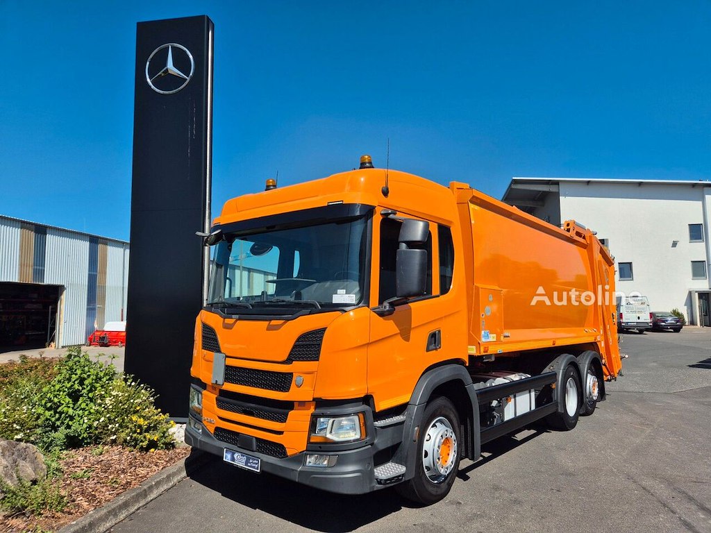 Scania P 320 B6x2*4NA Olympus 21 W ASF Hecklader kiper