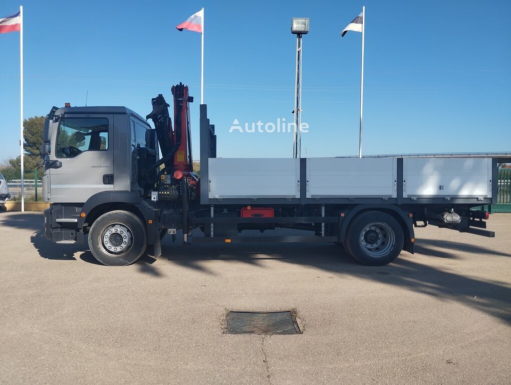 MAN TGM 18 290 kamion s ravnom platformom