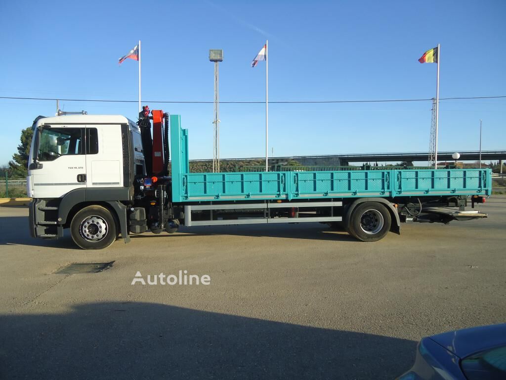 Scania TGA 26 360 kamion s ravnom platformom