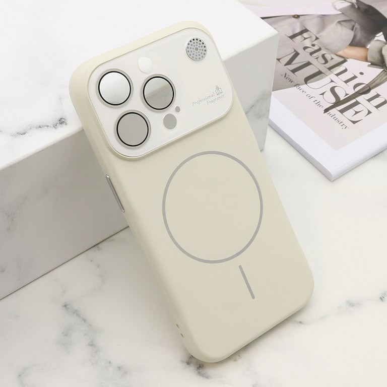 Futrola PASTEL DREAMS MagSafe za iPhone 15 Pro (6.1) bela