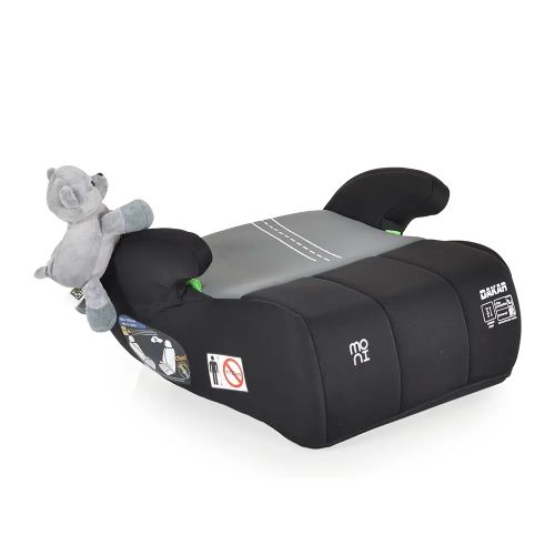 Moni Autosedište buster Dakar 125-150cm Grey