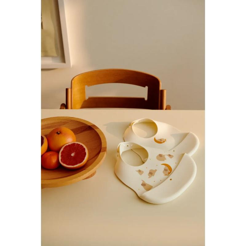 Liewood silik portikla 2pcs Ember,Elephant/Creme
