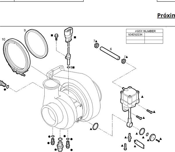 42554897 turbokompresor za IVECO kamiona