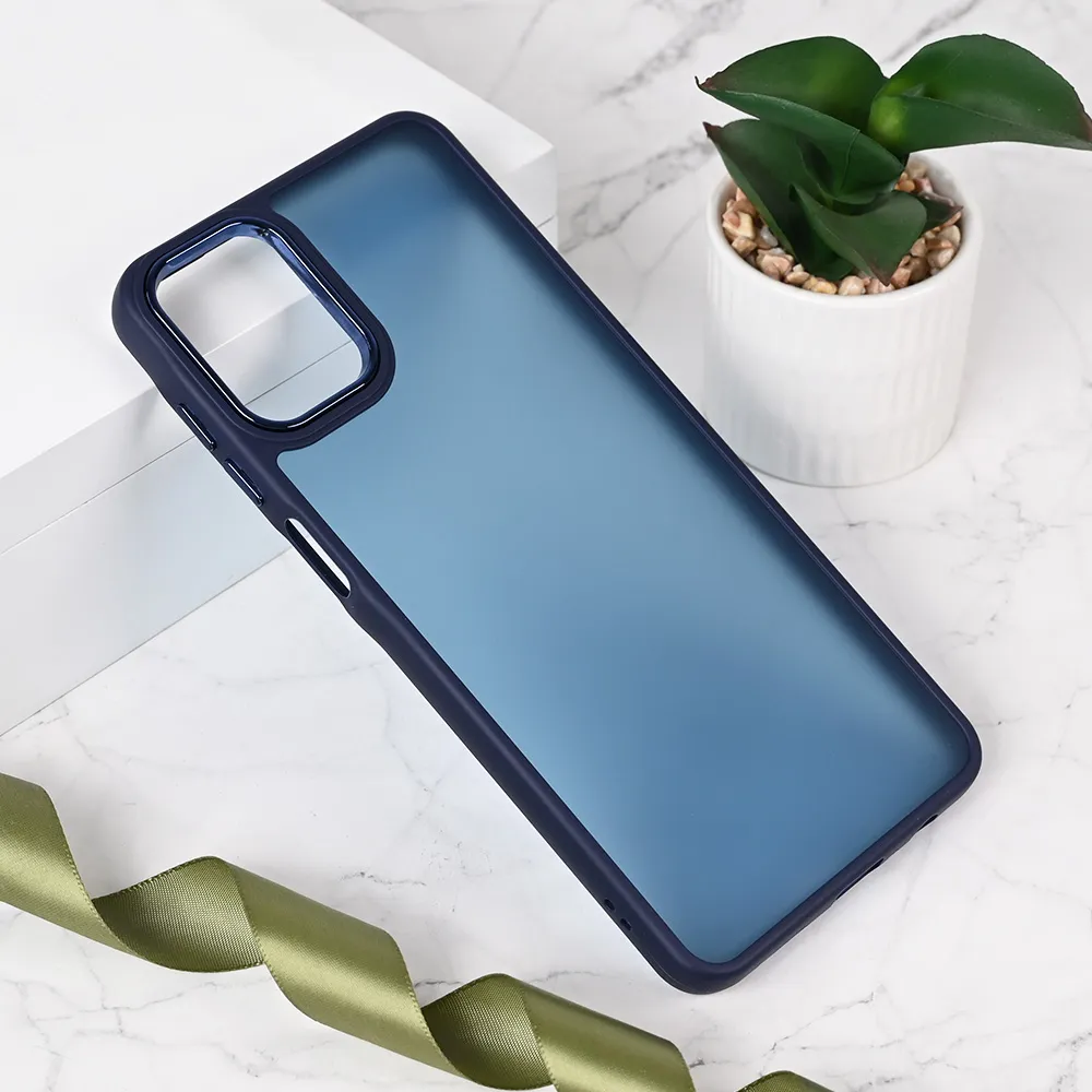 Maska Shining Camera za Samsung A075F Galaxy A07 4G plava