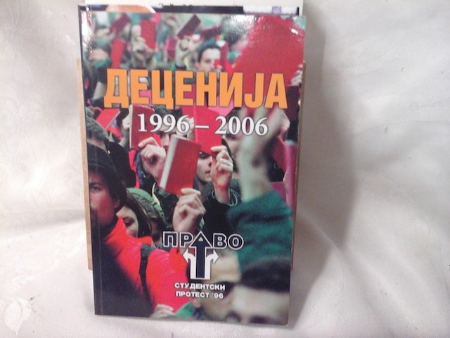 Decenija 1996 2006 Studentski protest 96