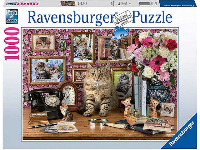 Puzzle Slagalica 1000 Moja lepa maca Ravensburger