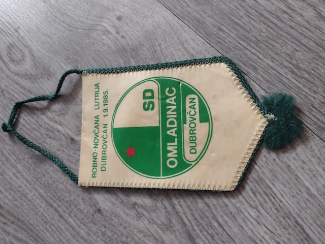 Zastavica sportsko drustvo Omladinac Dubrovcan
