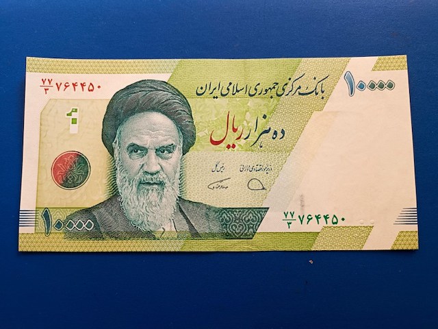 Iran 10000 rials 2019 UNC