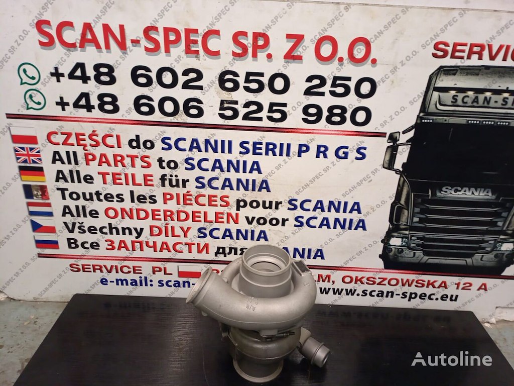 Scania PRGT 2732025 turbokompresor za Scania P R G T tegljača