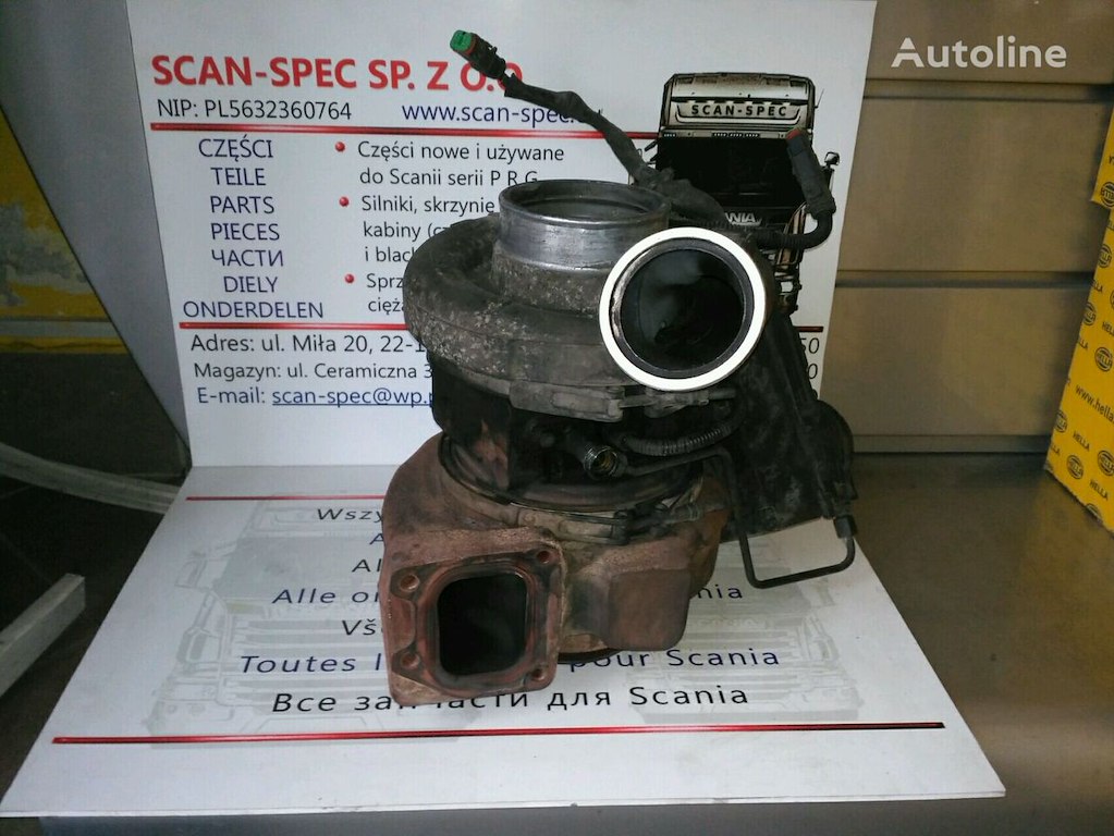 Scania Holset HE531Ve-1849535 3770147 turbokompresor za Scania P R G tegljača