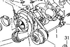 T911280 turbokompresor za Volkswagen Golf IV Variant (1J5)(1999->) kamiona